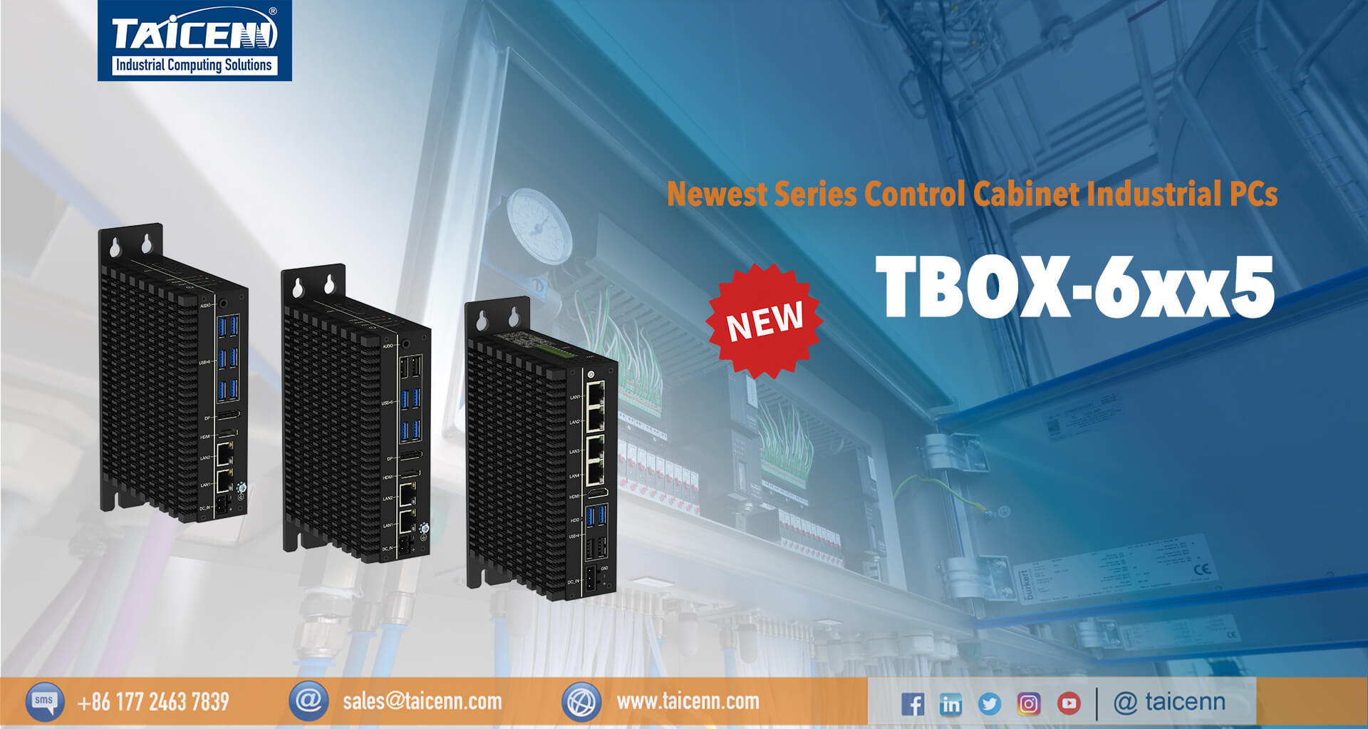 control cabinet Industrial PCs for machinery automation